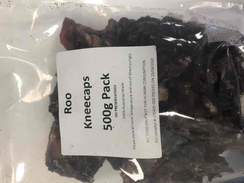 Petz Tucker Kangaroo Kneecaps Treat For Dogs 500g - $33.99