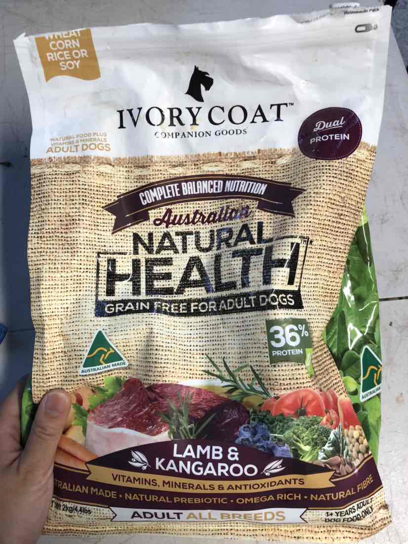 Ivory Coat Grain Free Lamb And Kangaroo Adult Dry Dog Food 13kg - $141.99