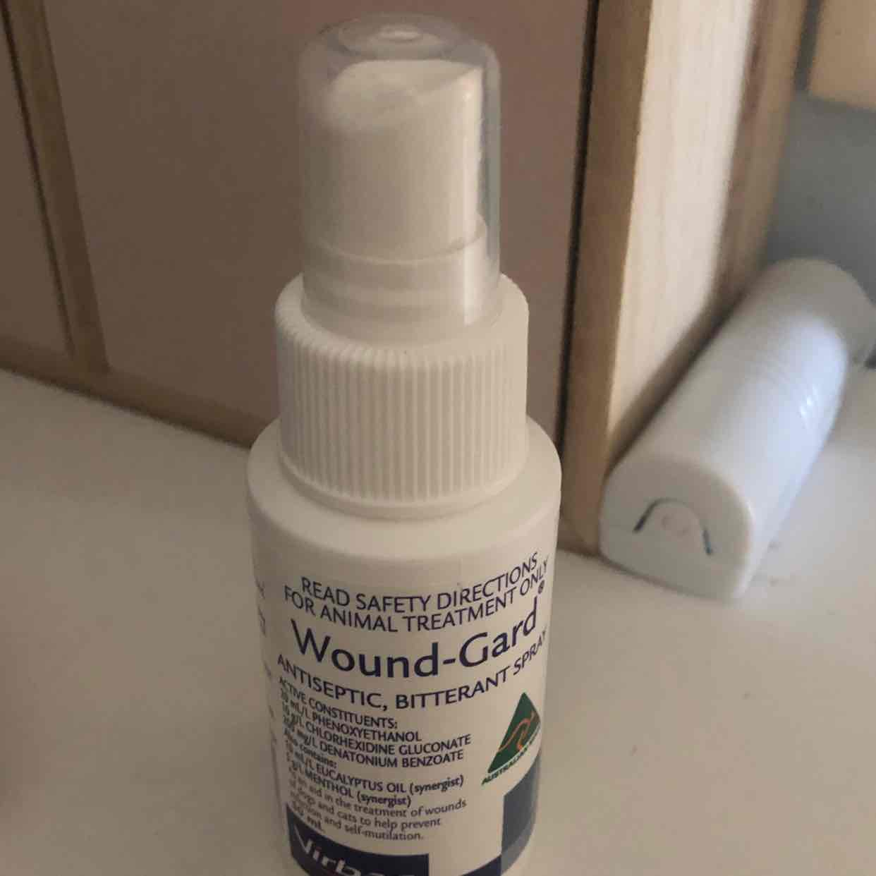 Wound Gard Antiseptic Bitterant Spray For Dogs and Cats 50ml - $18.63