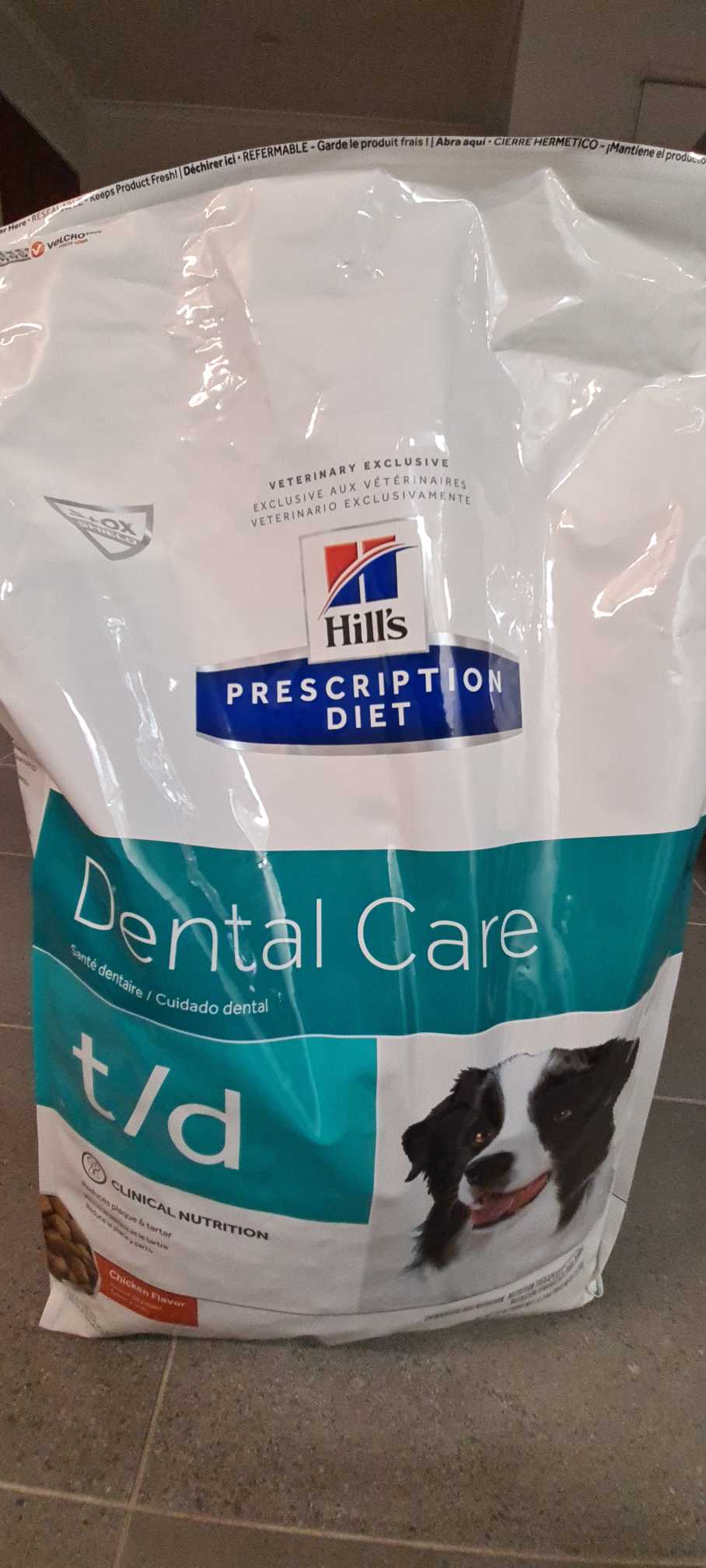 Hills Prescription Diet Canine td Dental Care Chicken Dry Dog Food 11 ...