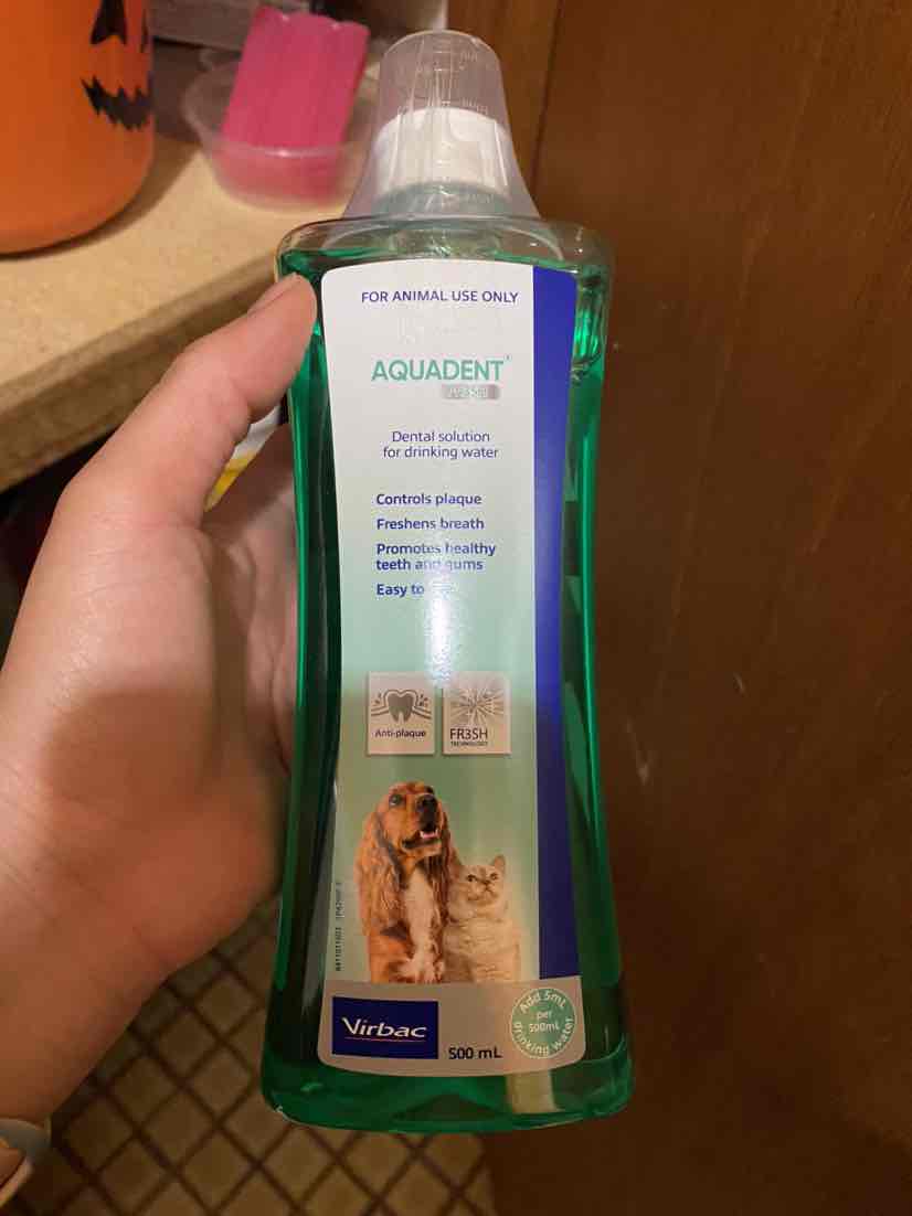 Aquadent Fresh Dental Solution For Cats And Dogs 250ml - $26.50