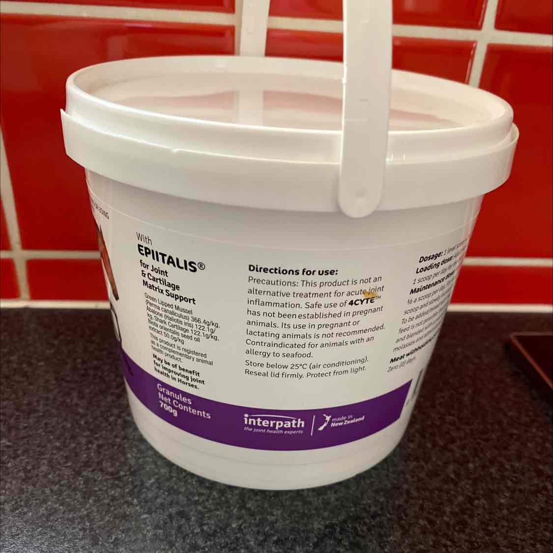 4CYTE Equine Joint Support Supplement Granules For Horses 700g - $280.01