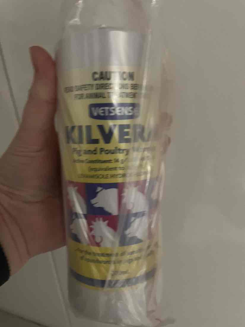 Vetsense Kilverm Poultry Wormer 125ml - $17.50