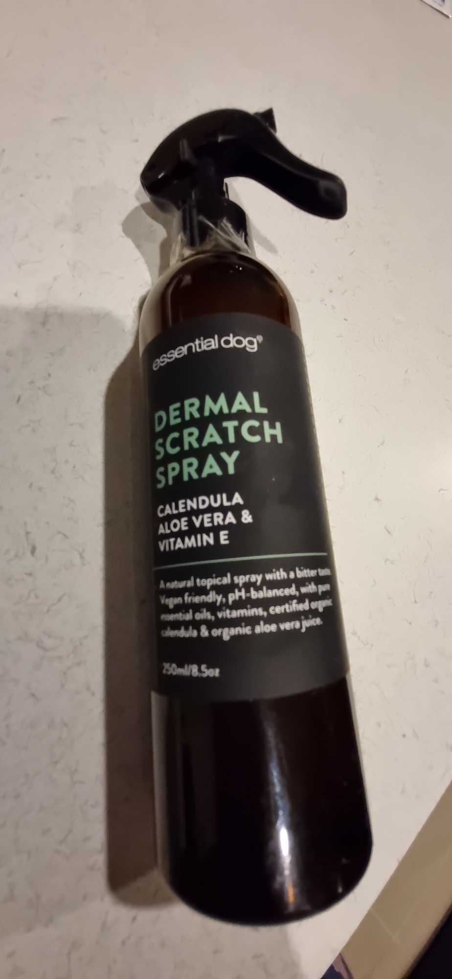 Essential Dog Dermal Scratch Soothing Anti Itch Spray Aloe Vera ...