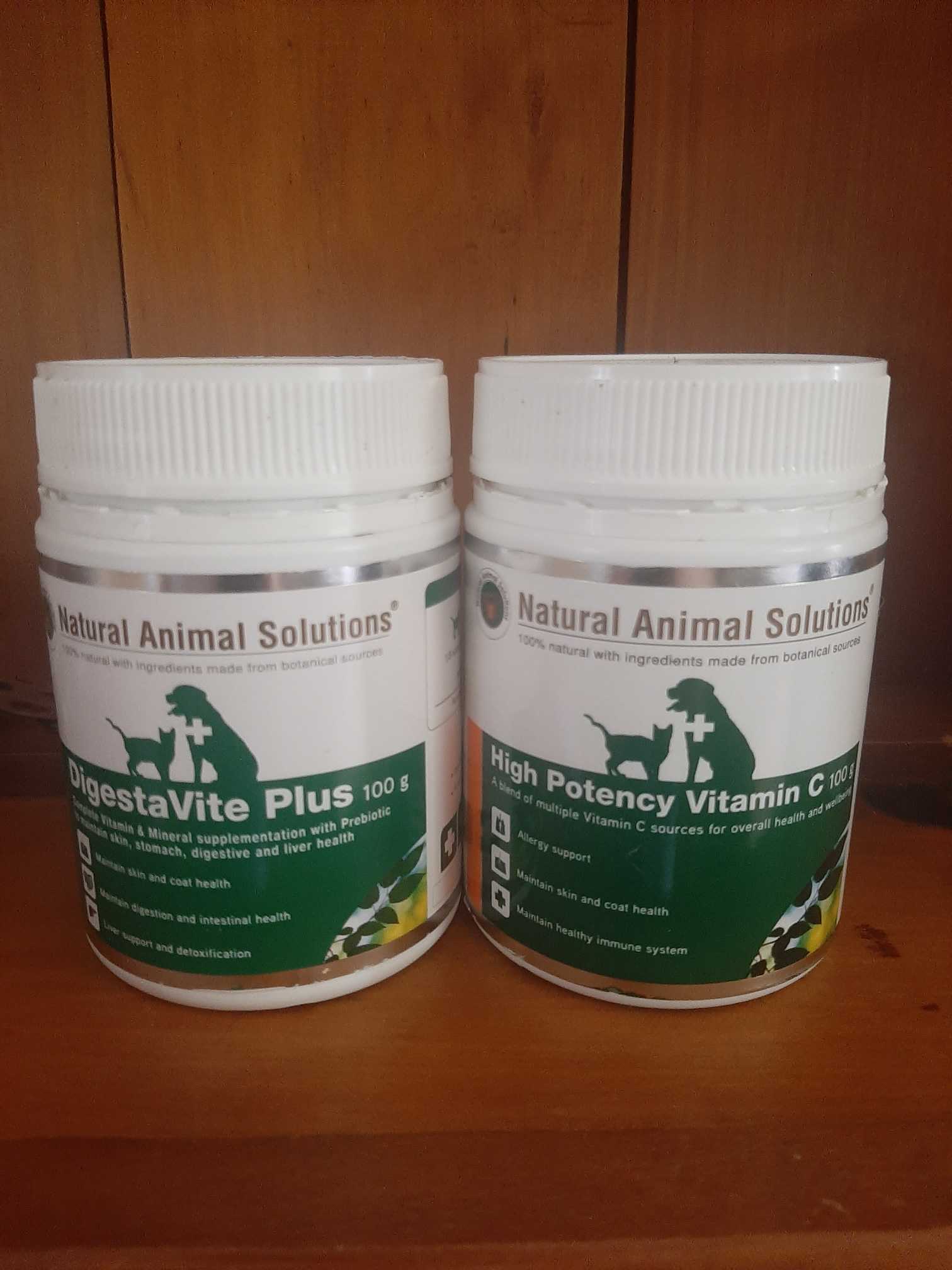 Natural Animal Solutions (NAS) DigestaVite Plus For Dogs And Cats 100gm ...