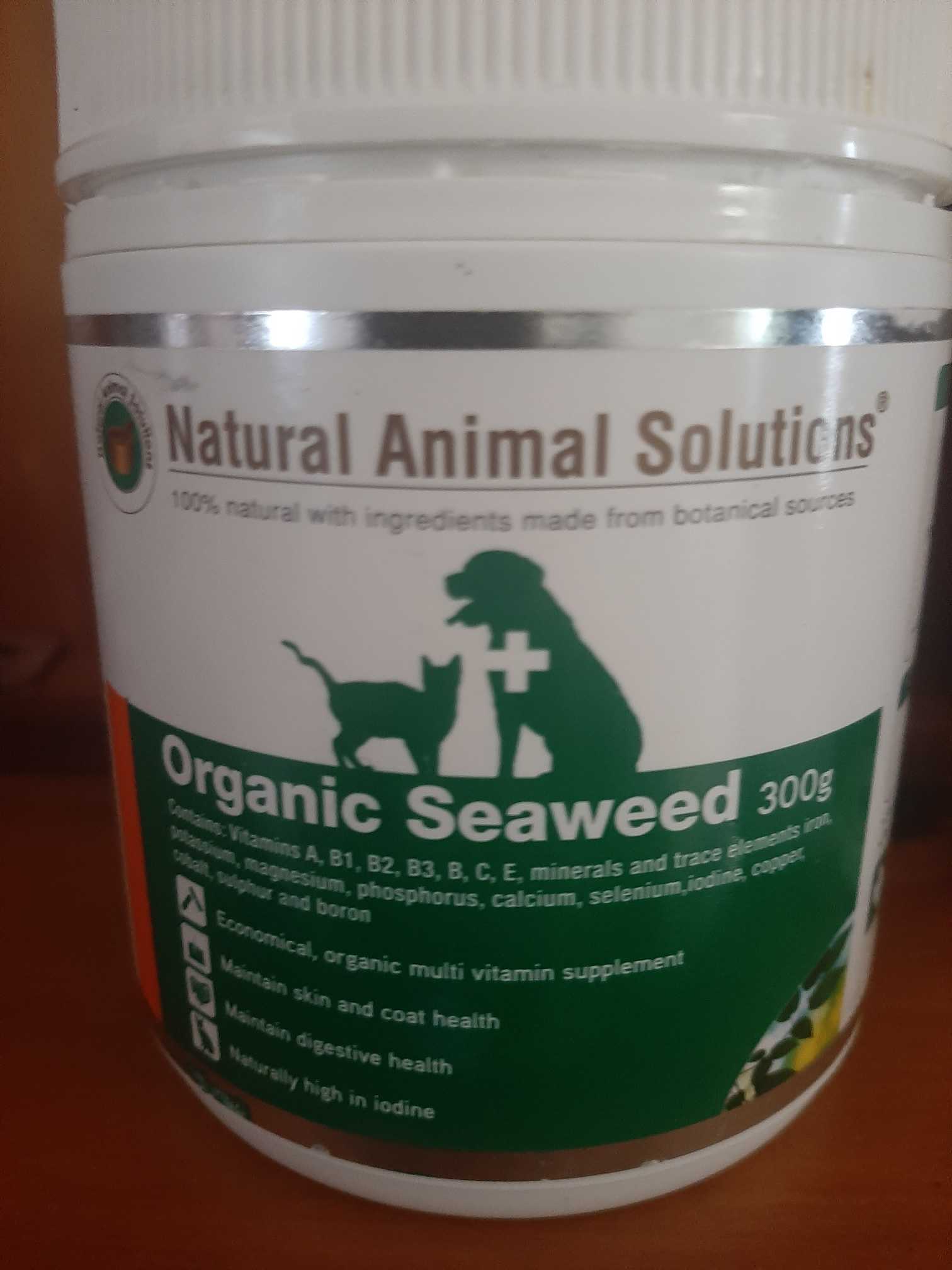 Natural Animal Solutions (NAS) Organic Seaweed For Dogs And Cats 600g ...