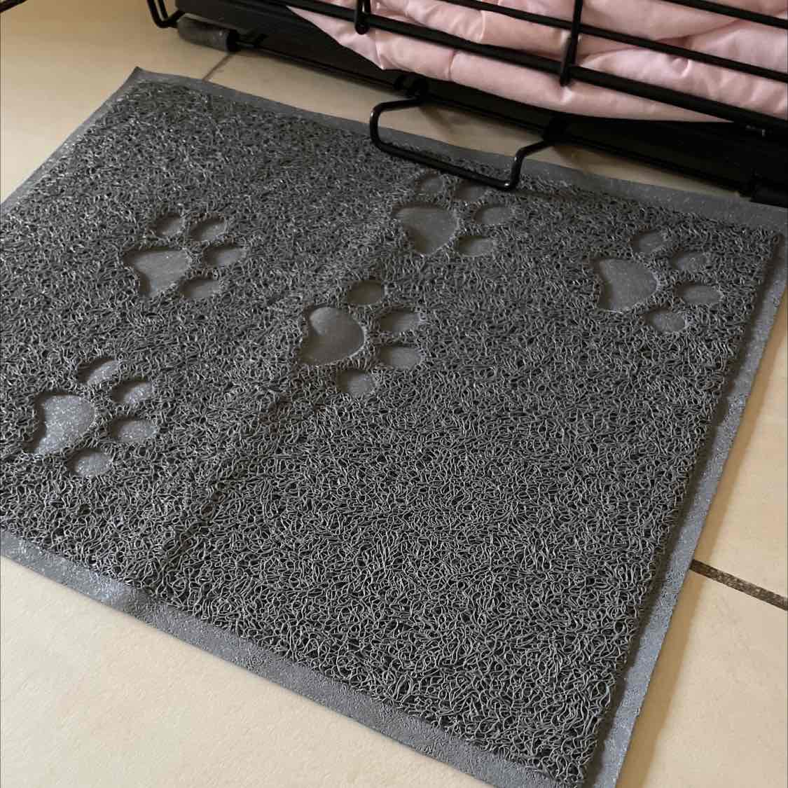 iPetz Anti Tracking Pet Bowl And Litter Mat For Cats And Dogs 30x40cm ...