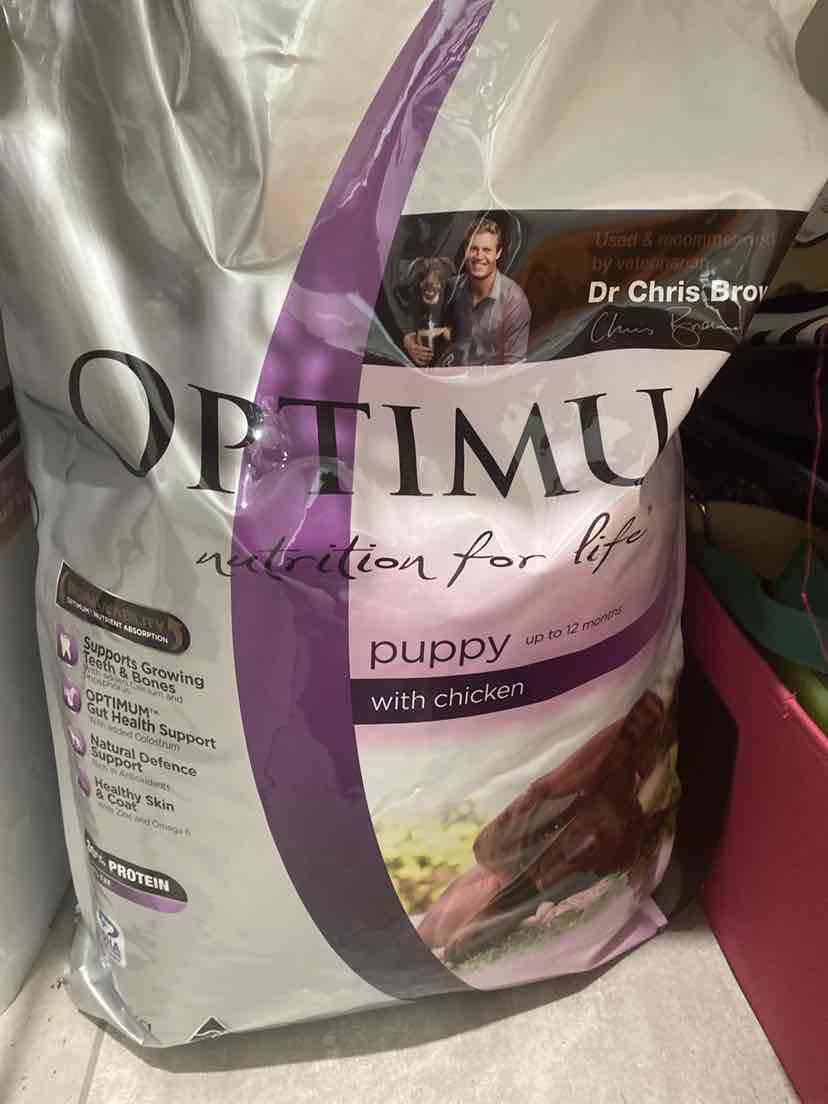 Optimum Chicken Puppy Dry Dog Food 30kg - $121.99