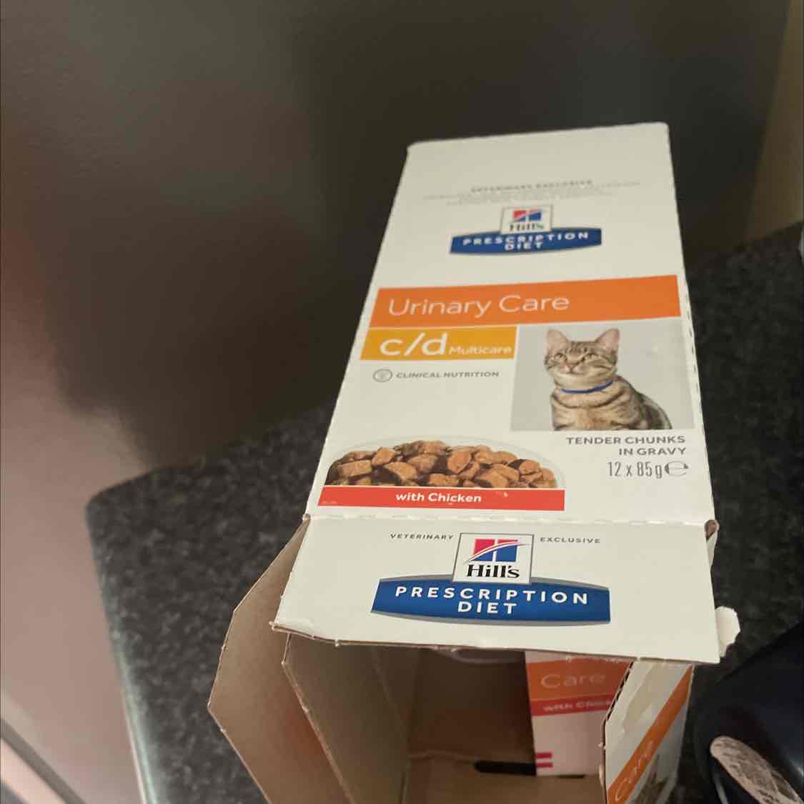 Hills Prescription Diet Feline cd Urinary Care Multicare Stress Chicken ...