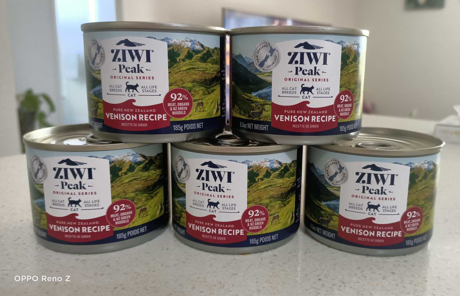 Ziwi Peak Grain Free Venison All Life Stages Canned Wet Meat Cat Food ...