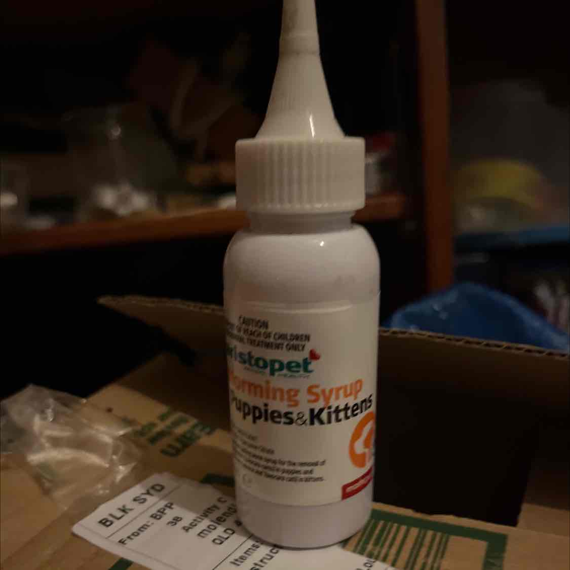 Aristopet Worming Syrup For Puppies And Kittens 50ml - $9.95