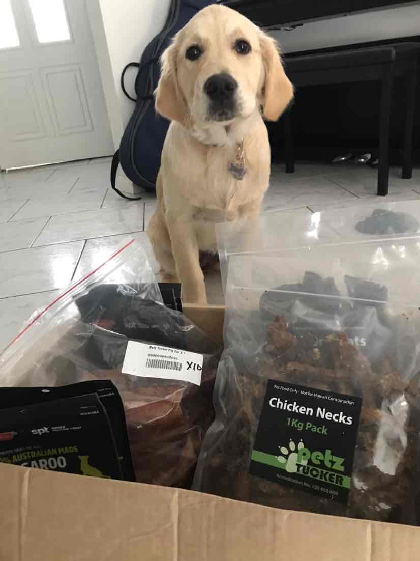 Petz Tucker Chicken Neck Treats For Dogs 1kg - $27.06