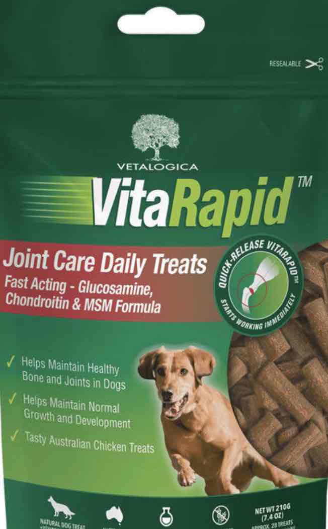 Vetalogica VitaRapid Grain Free Tranquil Daily Treats For Dogs 210gm ...