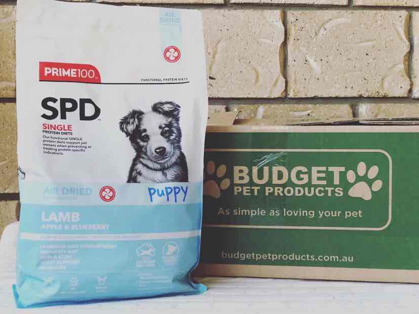 Prime100 SPD Single Protein Diet Puppy Grain Free Air Dried Lamb Apple ...