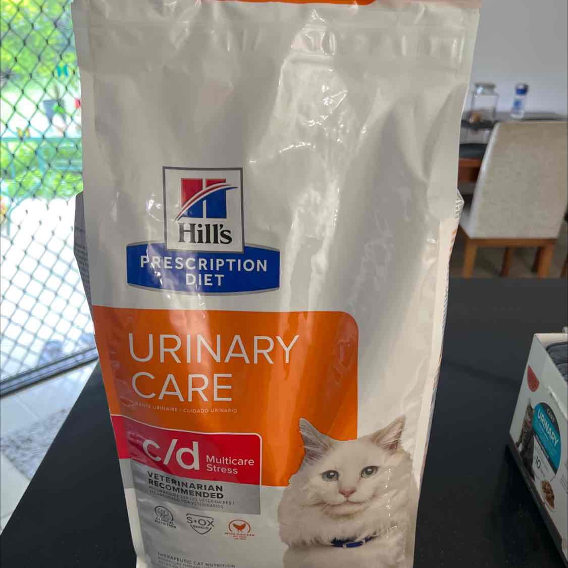 Hills Prescription Diet Feline cd Urinary Care Multicare Stress Chicken ...