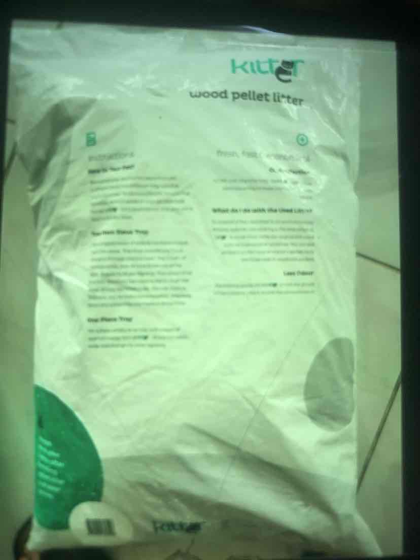 Kitter Wood Pellet Cat Litter 15kg - $23.50