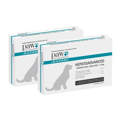 PAW By Blackmores Hepatoadvanced For Medium And Large Dogs Over 15kg 60 ...