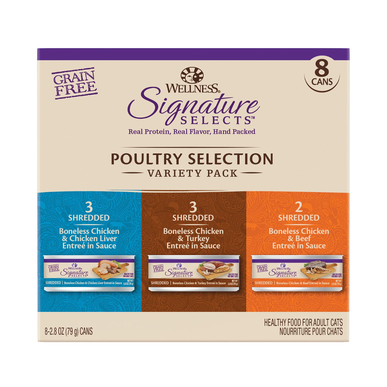 Wellness Core Signature Selects Grain Free Chicken Variety Pack Adult