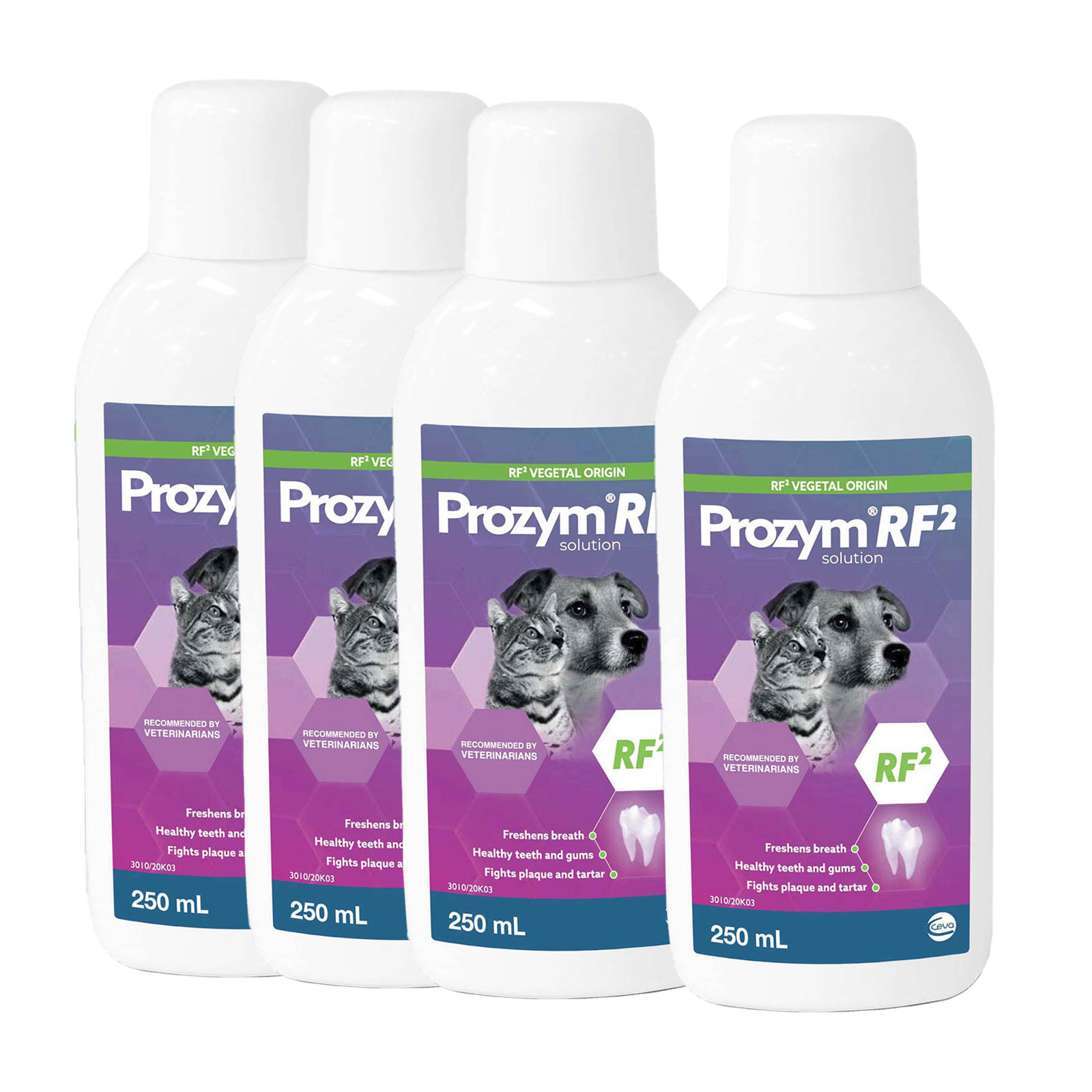 Prozym Dental Solution For Cats And Dogs 250ml x 4 - $67.97