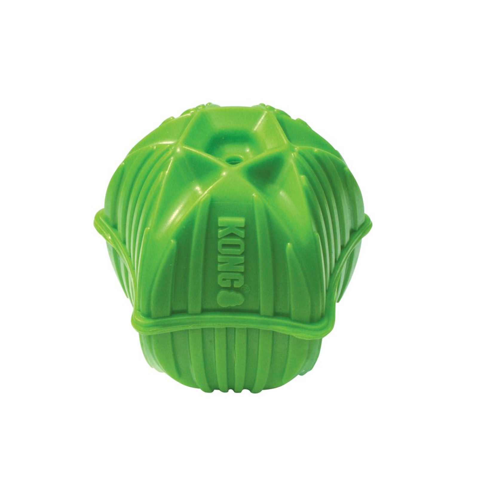KONG Squeezz Orbitz Ball Assorted Colour Small Medium Squeak Rubber Toy ...