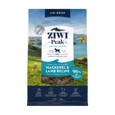Ziwi Peak Grain Free Tripe And Lamb All Life Stages Air Dried Meat Dog Food 1kg - $72.99