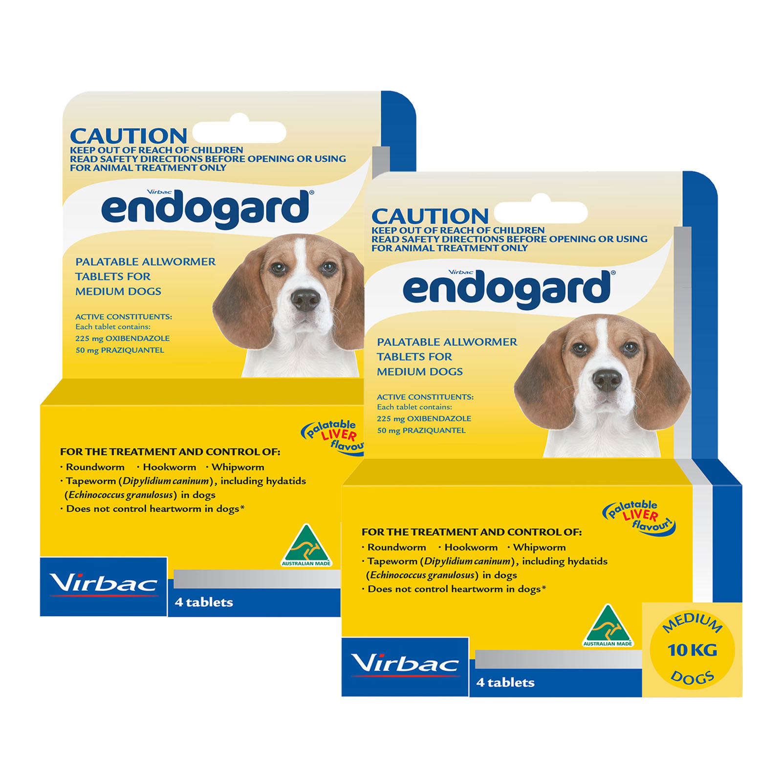 Endogard All Wormer For Dogs Medium 8 Tablets - $40.87