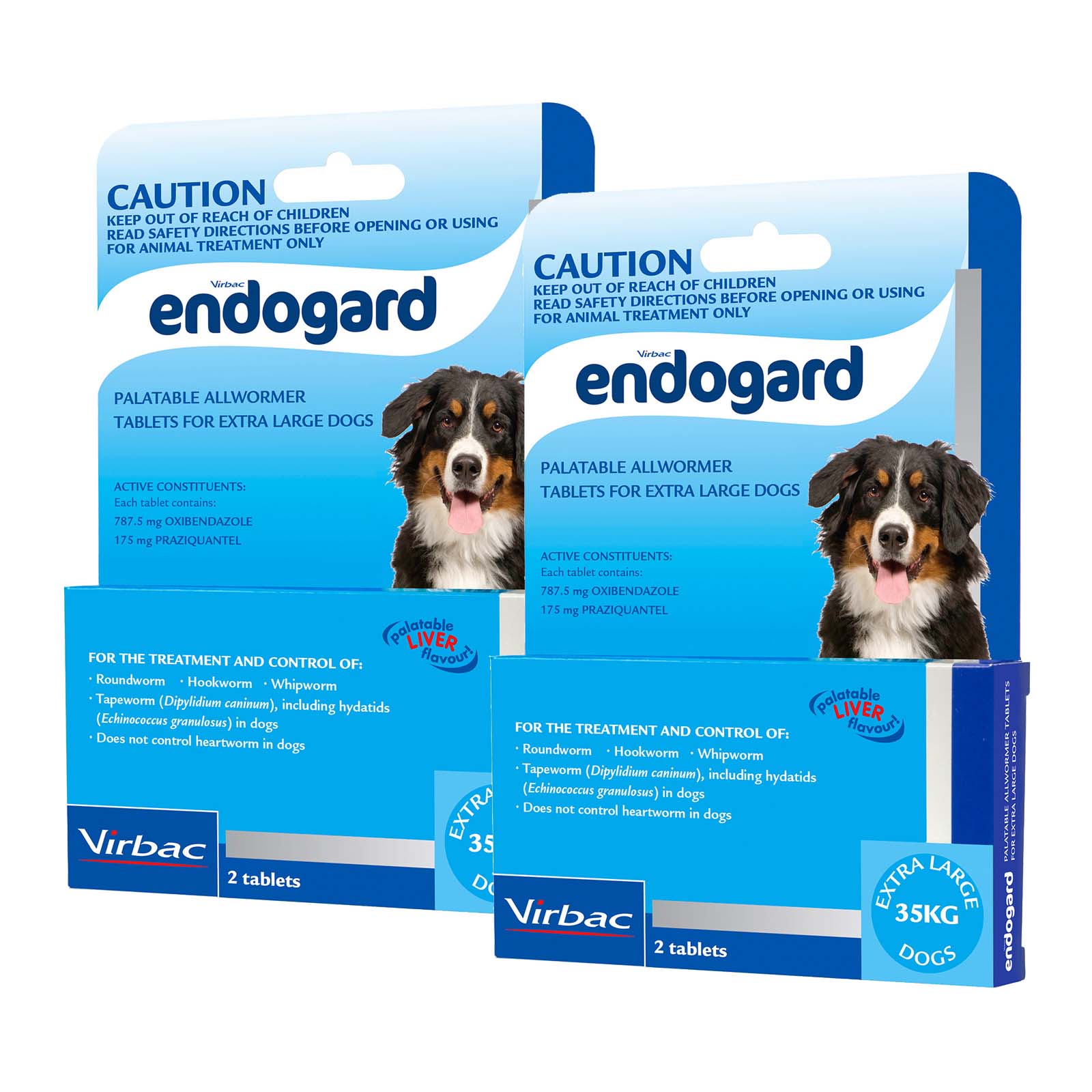 Endogard All Wormer For Dogs XLarge Dog 4 Tablets - $48.96
