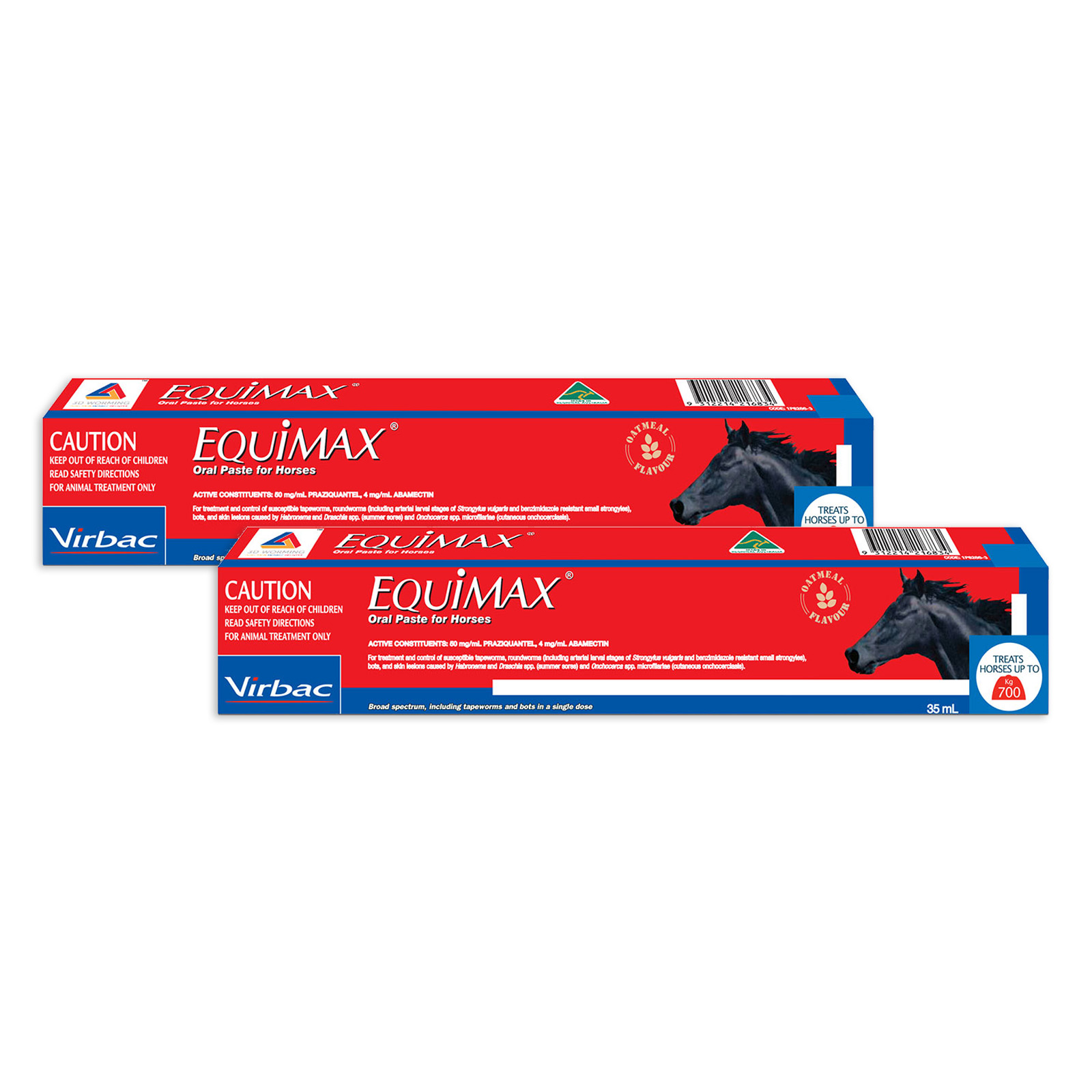 Equimax Oral Horse Worming Paste 35ml x2 - $43.99