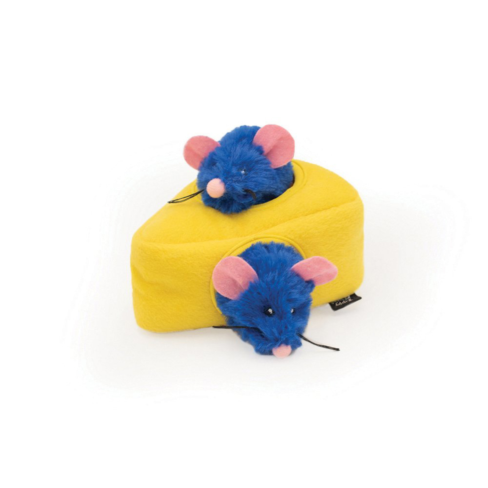 Zippy Claws Mice In Cheese Burrow Treat Dispenser Puzzle Crinkle Rattle ...