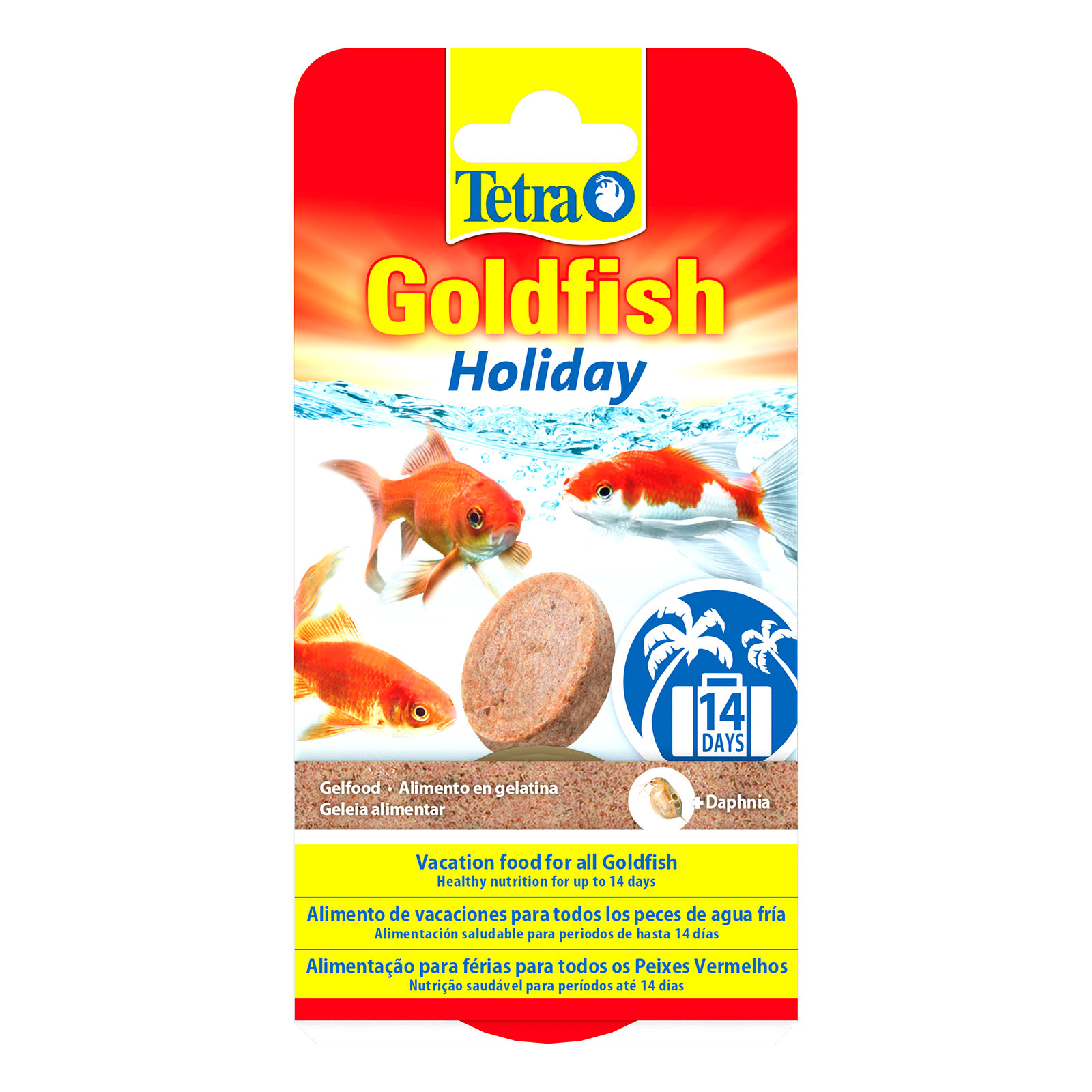 Tetra Holiday Goldfish Slow Release 14 Day Feeder Food For Fish 2 x ...