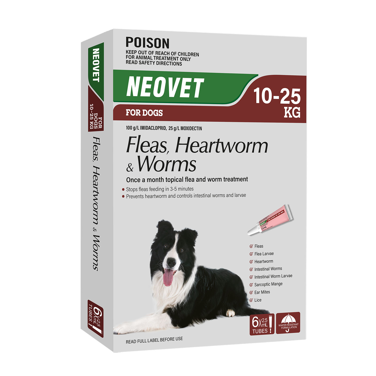 Neovet For Dogs 10-25kg 6 Pack - $72.17