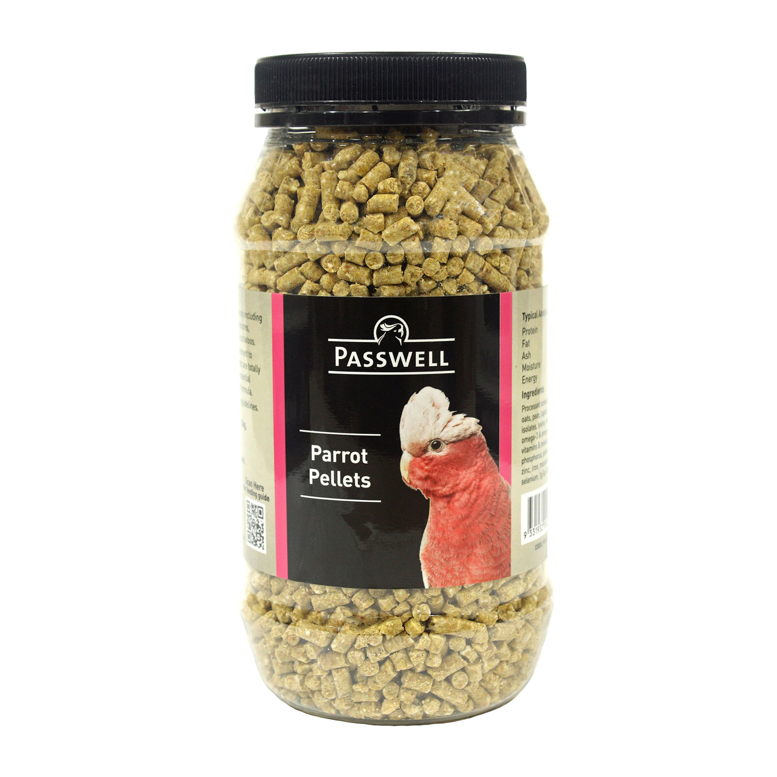 Passwell Parrot Pellets Food For Parrot And Cockatoo Birds 400g - $7.43